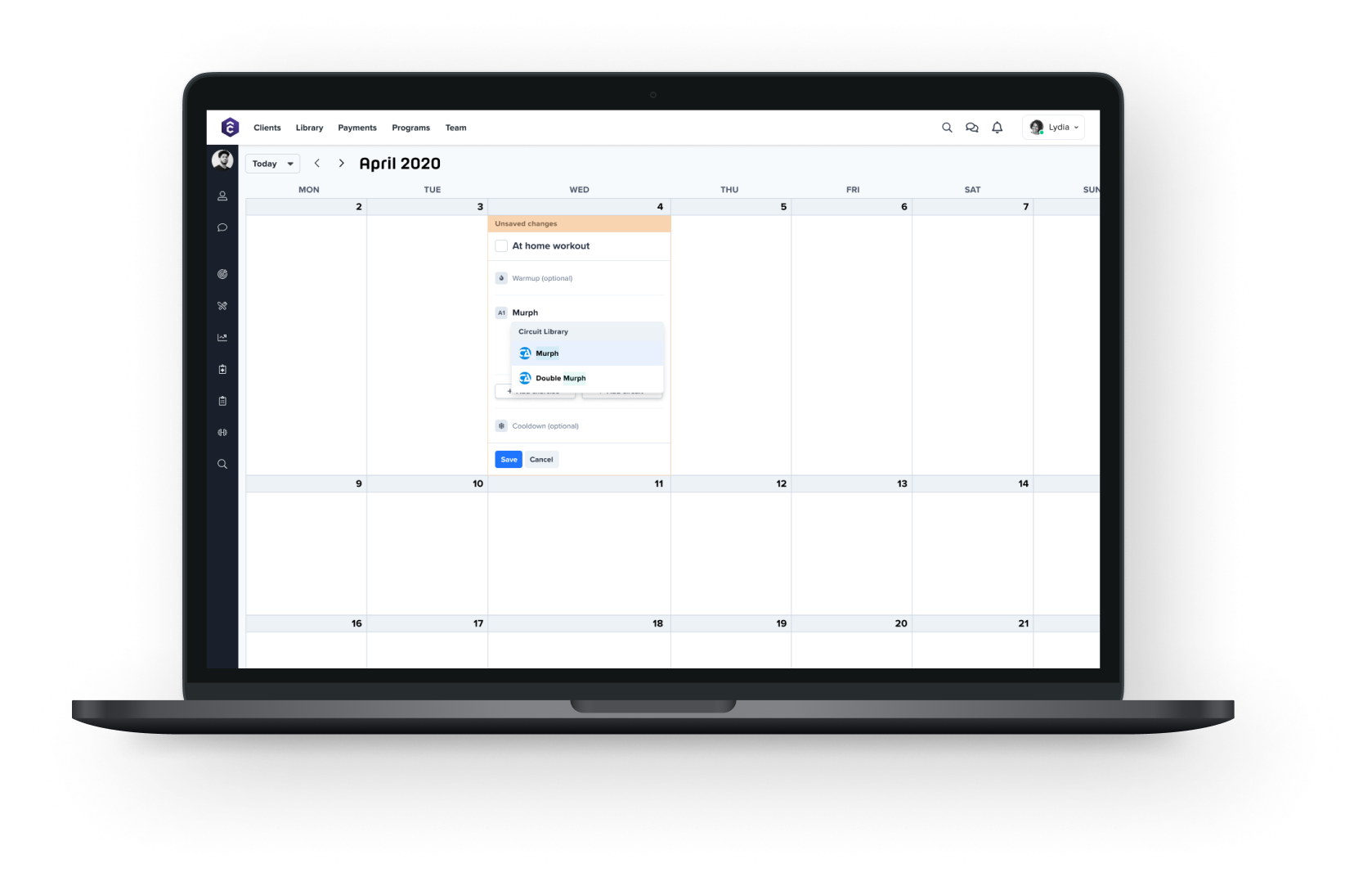 Program and Workout Builder - TrueCoach