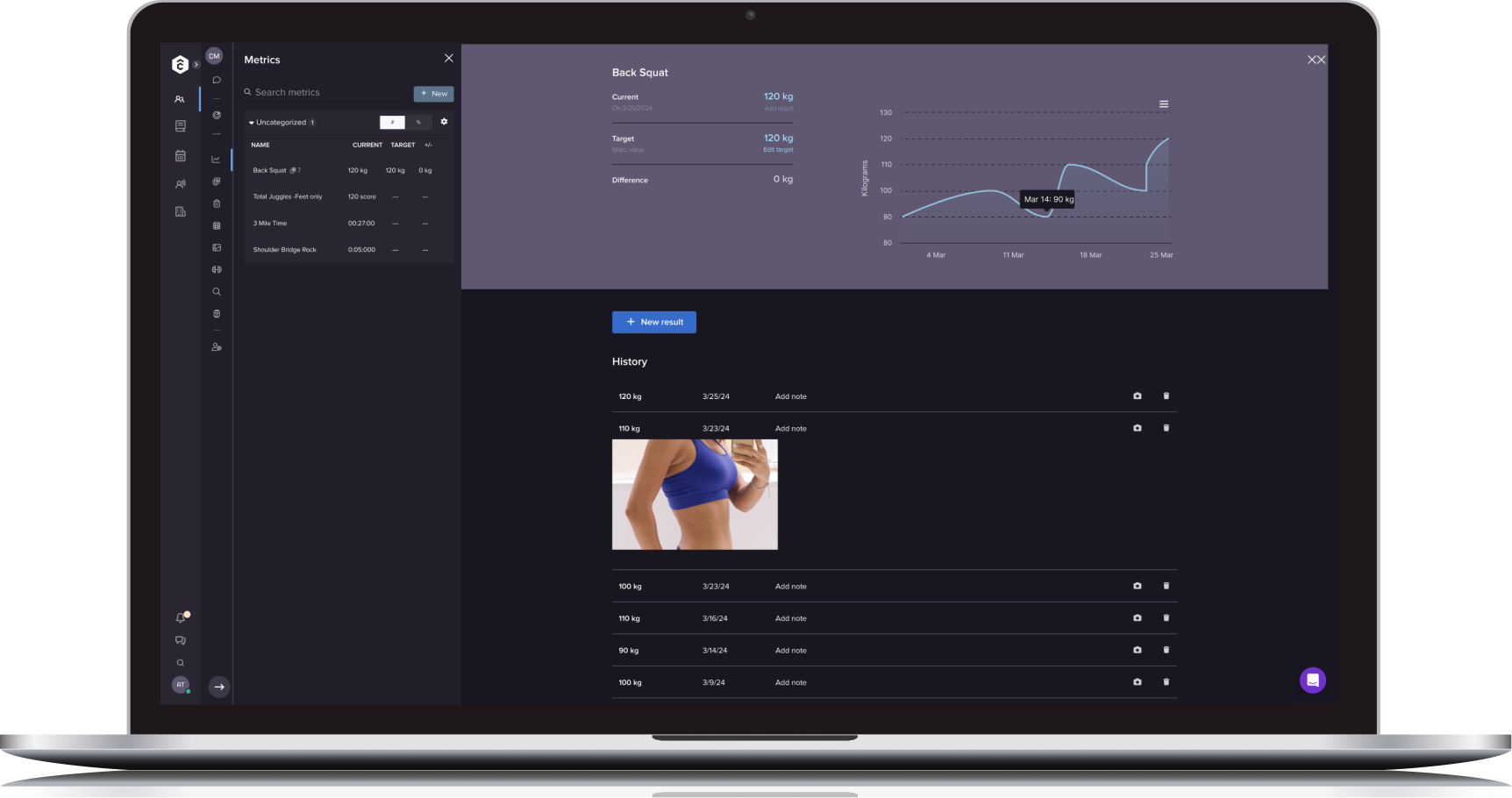 Personal Trainer Client Tracker