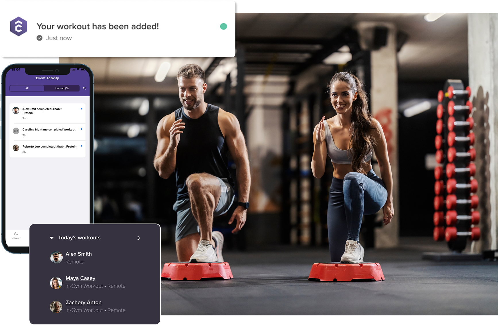 TrueCoach Dashboard - Dashboard, Workout Builder, Exercise Library ...